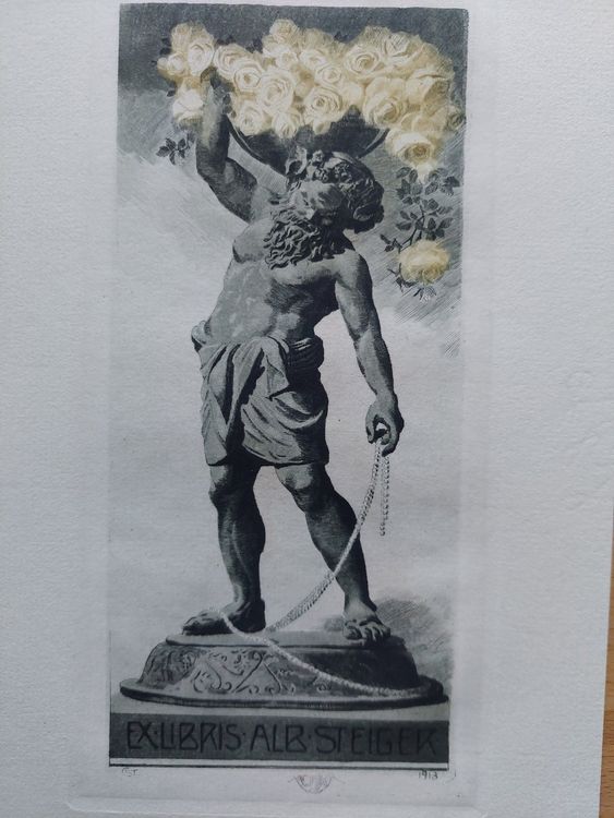 Exlibris Conrad Strasser - Original Radierung (Gebraucht) in Obfelden ...