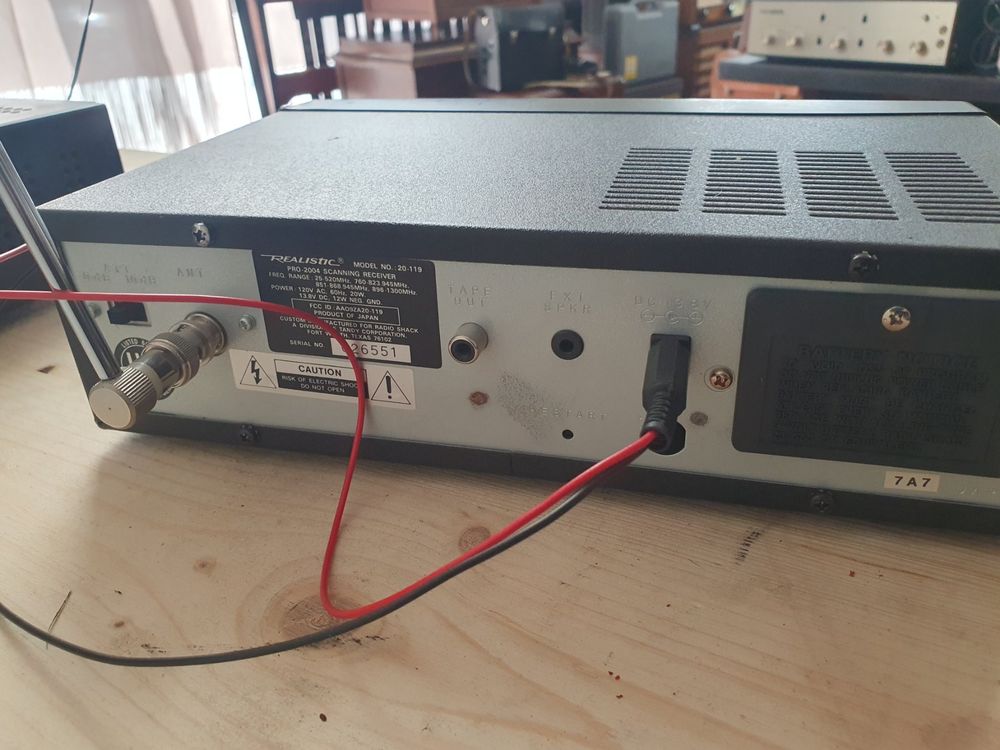 Realistic Pro 2004 Scanning Receiver mit Netzteil & Antenne (Gebraucht ...