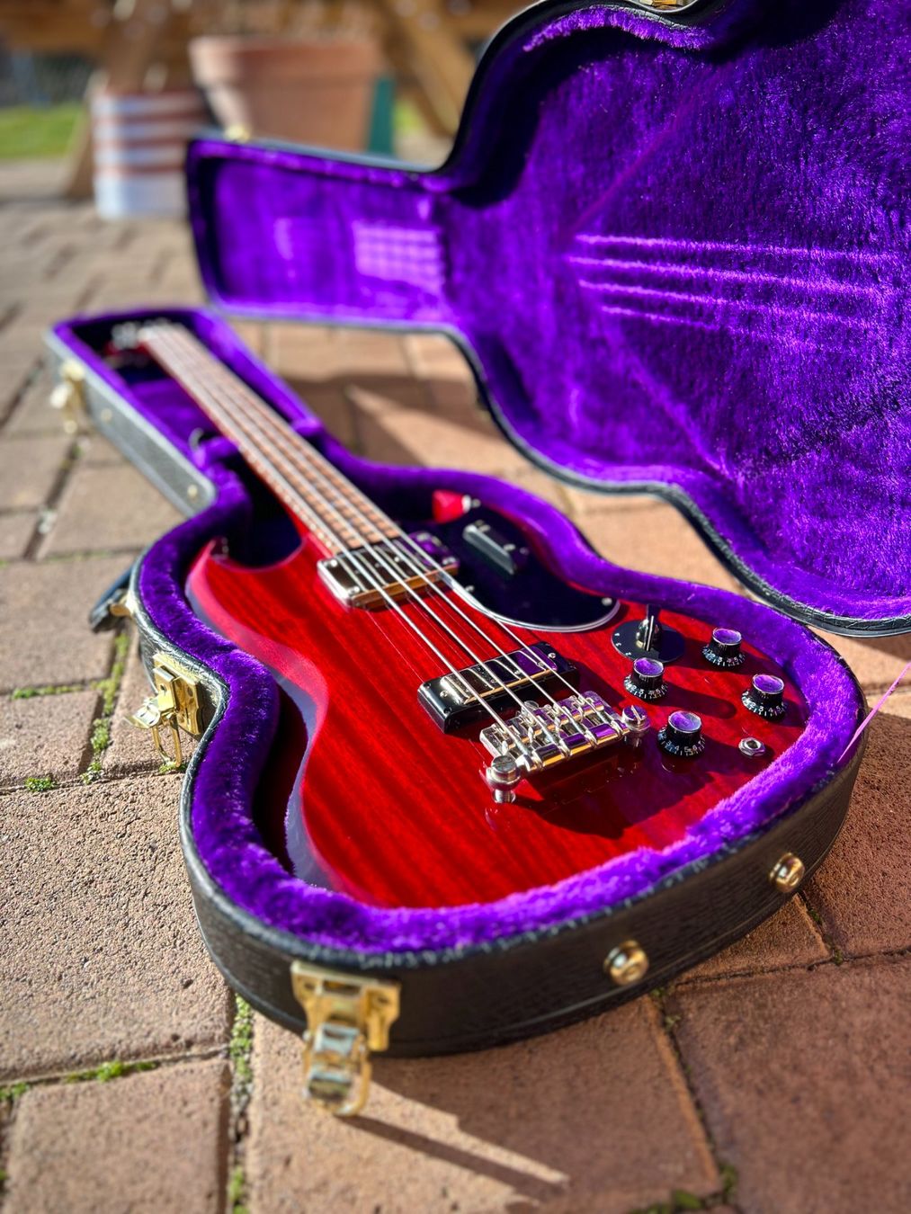 Epiphone ELITIST 2005-03 EB-3 Bass Made in Japan / Cherry 🍒 (Neuf (Voir ...