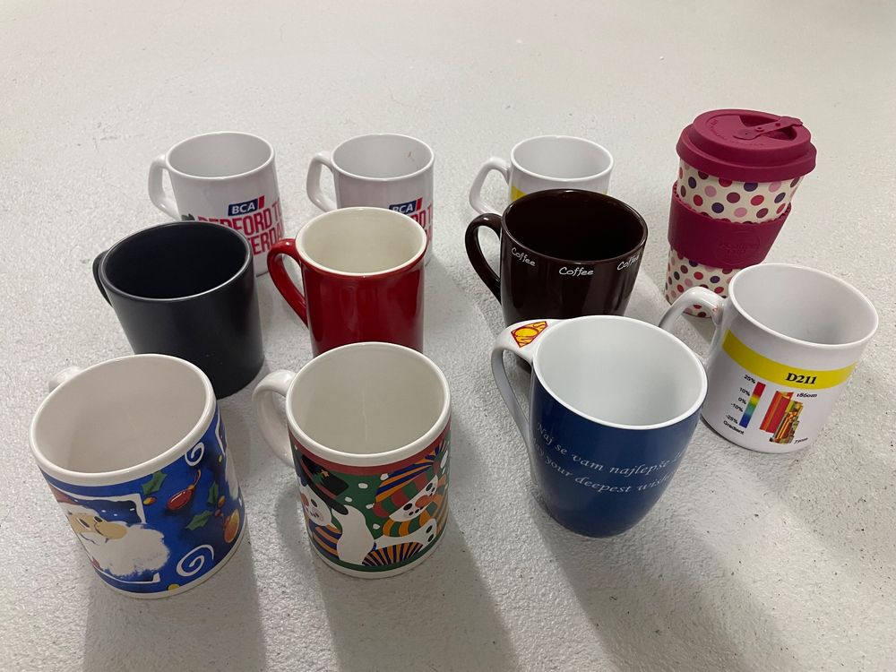 10 Coffee cups, Mugs, random assortment | Kaufen auf Ricardo