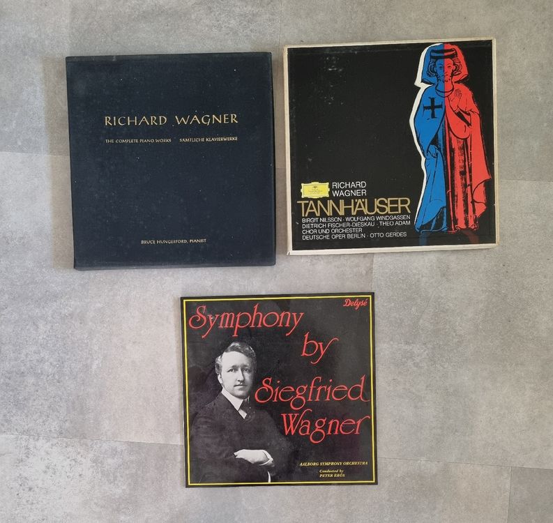 Richard Wagner: Sämtliche Klavierwerke 3 Platten (Gebraucht) in ...