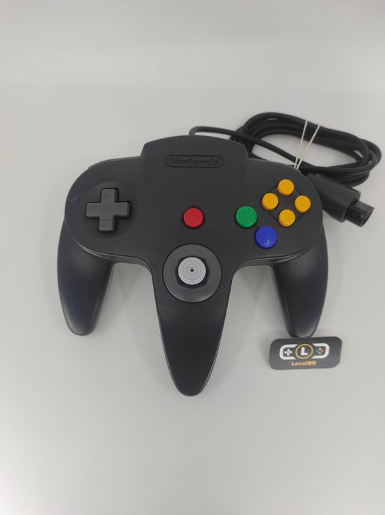 Original Nintendo 64 Controller - Grau/Schwarz | Kaufen auf Ricardo