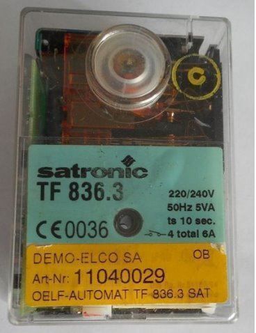 Feuerungsautomat SATRONIC TF 836.3 (Gebraucht) in Castiel für CHF 20 ...