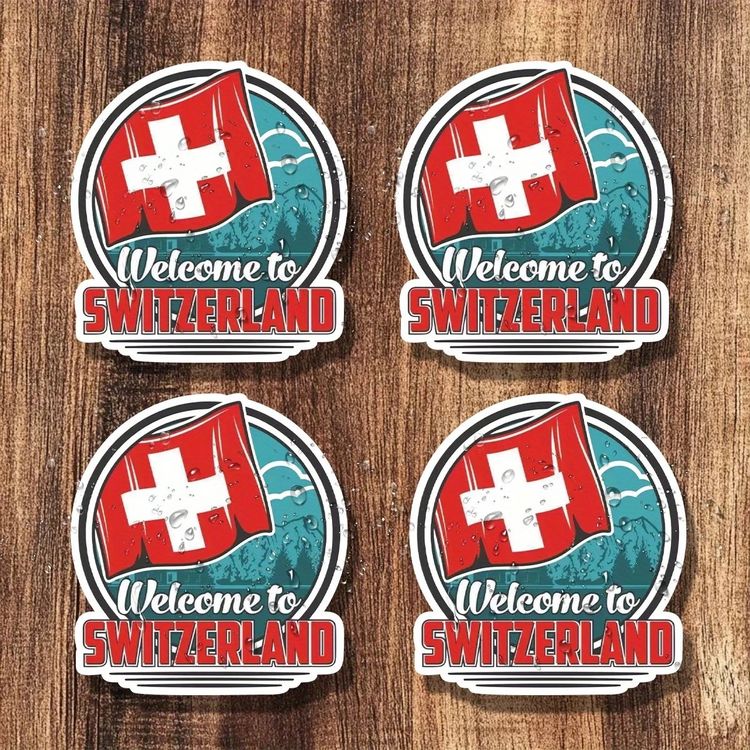 1 Stk. Sticker Aufkleber - Willkommen in der Schweiz (Neu und ...