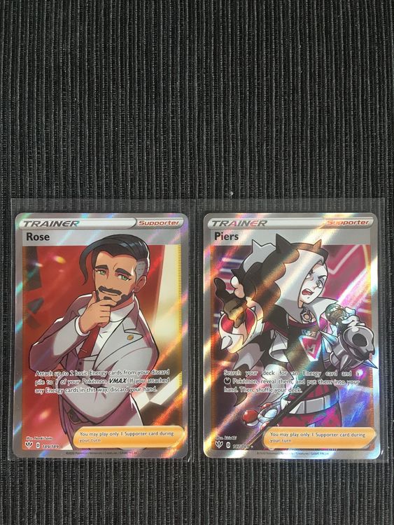 Pokemon Rose Piers Trainer Fullart Darkness Ablaze EN | Kaufen auf Ricardo