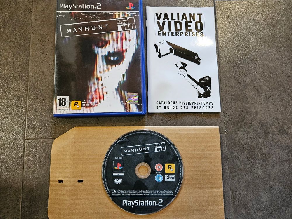 Manhunt Play Station 2 (PS2) Französische Version (Gebraucht) in ...