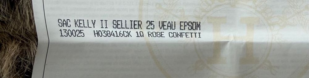 NEU! Hermès Kelly 25 Epsom in Rose Confetti - Full Set (Neu und ...