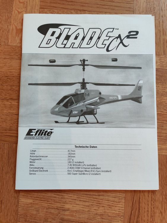 Model Helicopter Blade CX2 (Gebraucht) in Malters für CHF 12 – mit ...