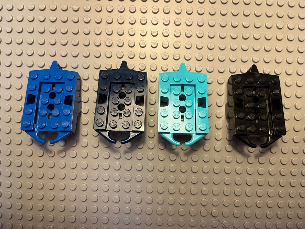 Lego Achterbahn Chassis 4x5 mit Räder (26021+24869) (Gebraucht) in ...