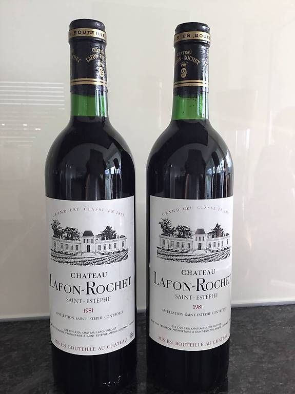 Bordeaux - Château Lafon-Rochet - Grand Cru Classé 1981 (D'occasion) à ...