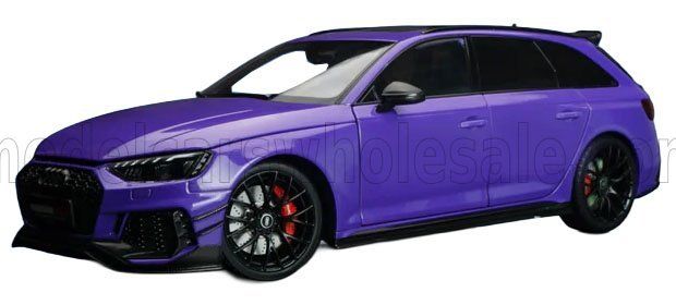 AUDI RS4 DARWIN PRO AVANT SW STATION WAGON Purple 1/18 NEU (Neu und ...