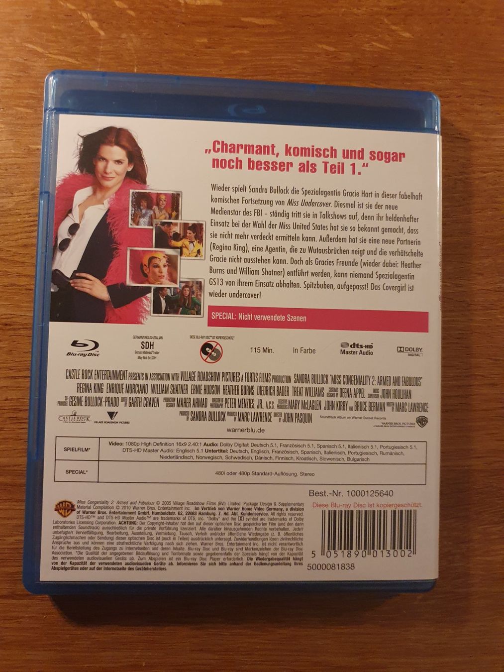 Miss Undercover 2 - Sandra Bullock - Blu-Ray (Gebraucht) in Auenstein für CHF 5 – mit Lieferung ...
