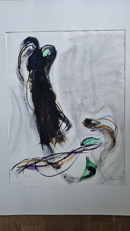 Lill TSCHUDI (1911-2004) Original Mischtechnik, handsigniert (Gebraucht ...