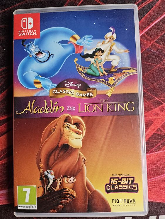Aladdin et plus le Lion king Switch | Acheter sur Ricardo
