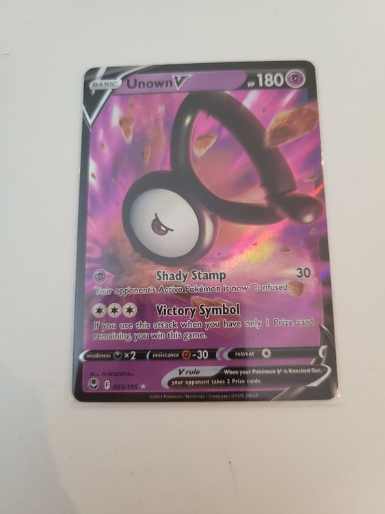Unown V EN | Kaufen auf Ricardo