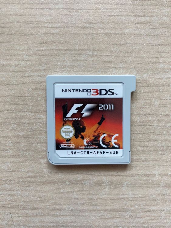 Formula 1 2011 für Nintendo 3DS (Gebraucht) in für CHF 10 – mit ...
