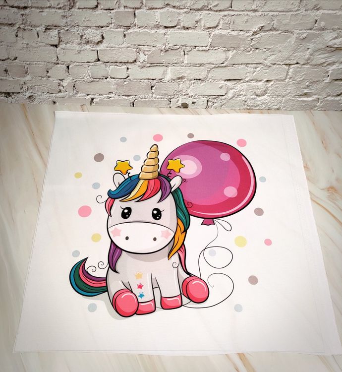 Einhorn Stoff Panel Wasserwabweisend | Kaufen auf Ricardo