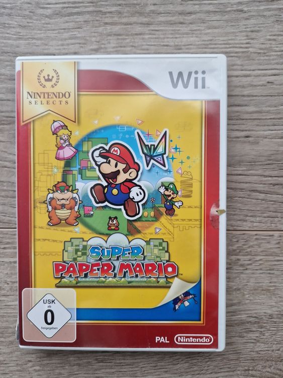 Wii Game Super Paper Mario (Gebraucht) in Meisterschwanden für CHF 7 ...