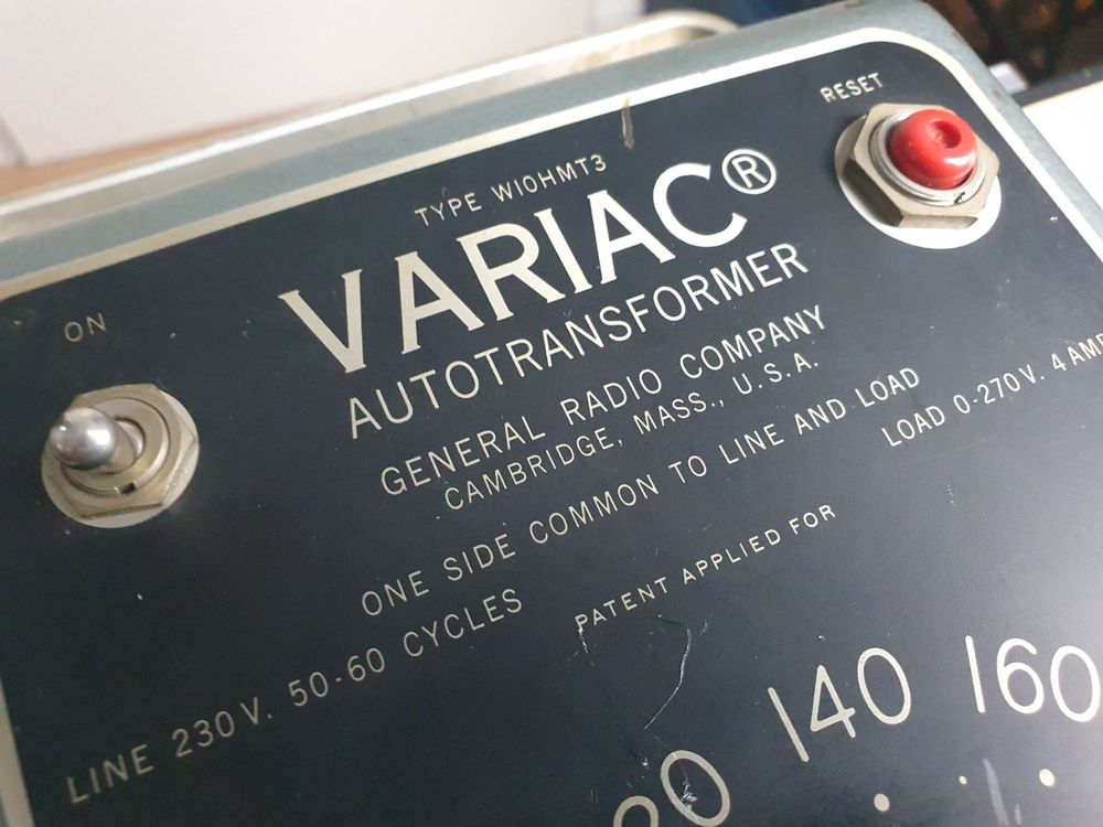 Stelltrafo - VARIAC - General Vario - 4A Type W10HMT3 (Gebraucht) in ...