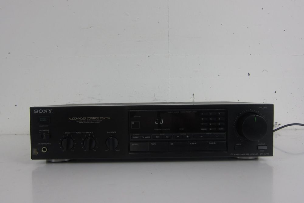 Sony STR-AV310 Stereo Receiver (Gebraucht) in Fahrweid für CHF 31 – mit ...