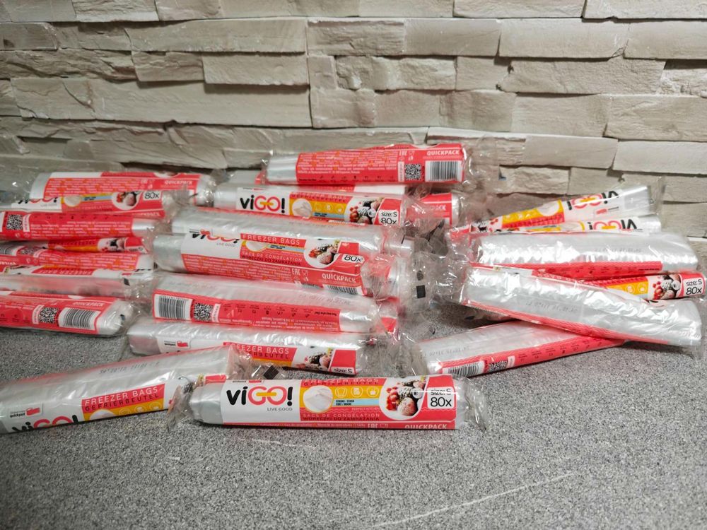 37 Rollen a 80 Gefrierbeutel 30 x 20 cm Tiefkühlbeutel (Neu (gemäss ...