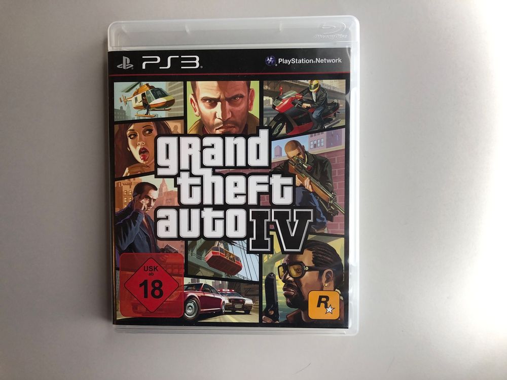 GTA IV - Grand theft auto 4 - PS3 (Gebraucht) in St.gallen für CHF 5 ...