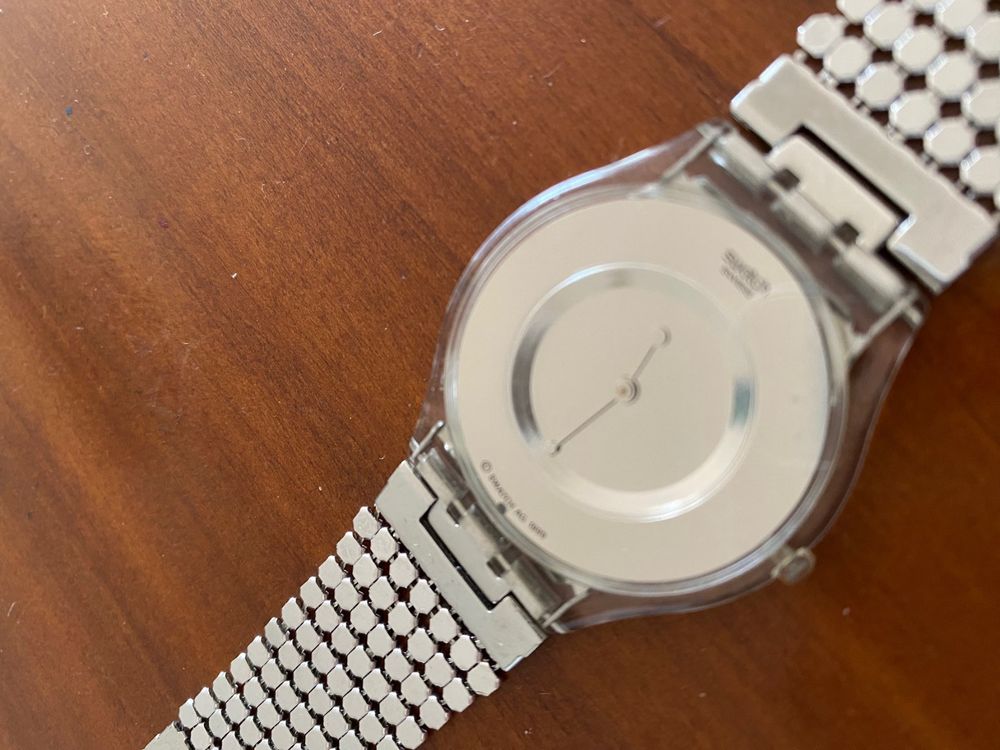 Swatch Skin Paved In Silver SFK103 1990, Rarität (Gebraucht) in ...