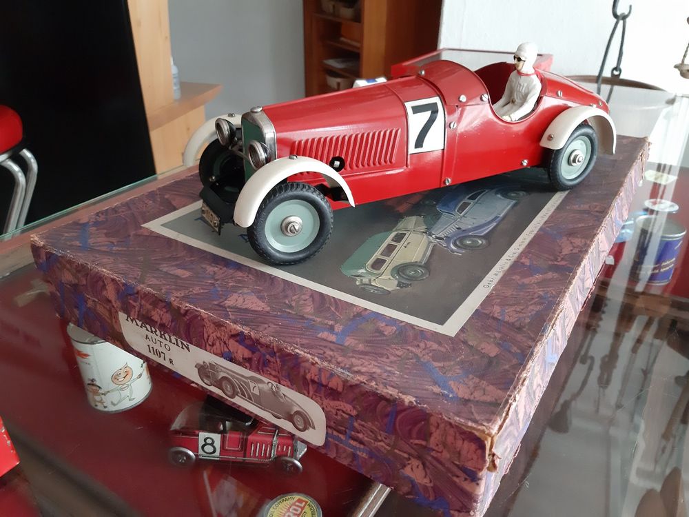 Antike Spielzeuge. Märklin Rennwagen 7 Nr.1107 R (Gebraucht) in Ueken ...