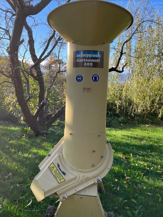 Benzin-Garten-Häcksler Scheppach 400 Gartenwolf (Gebraucht) in ...