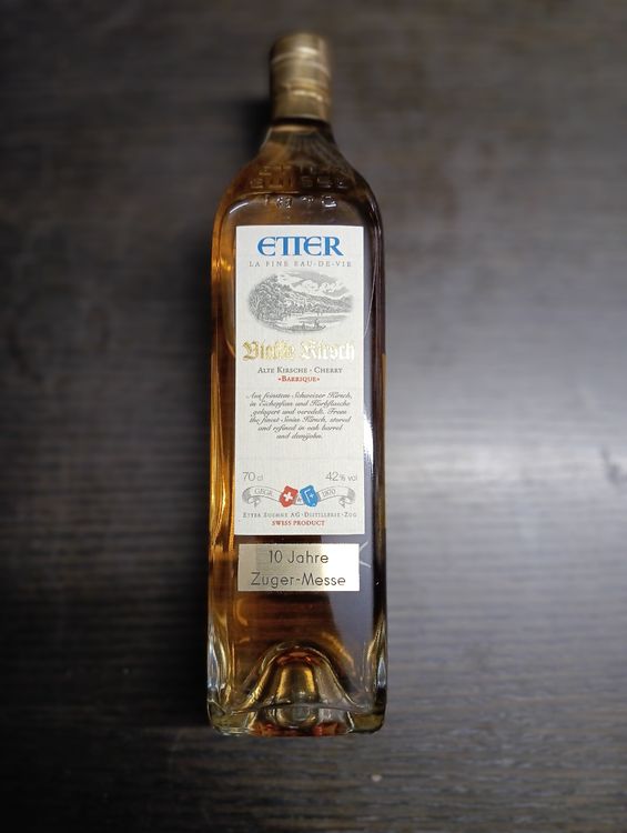 Etter - Vieille Kirsch 70cl - 10 Jahre Zuger Messe (Neu und originalverpackt) in Baar für CHF 51 ...