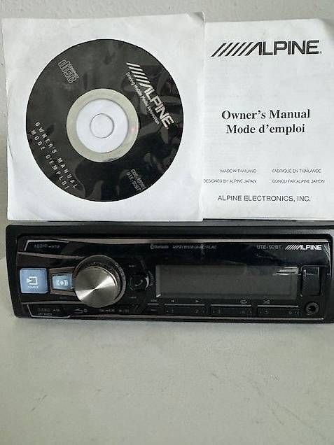 Autoradio ALPINE UTE-92BT, avec kit d'installation (Neu (gemäss ...