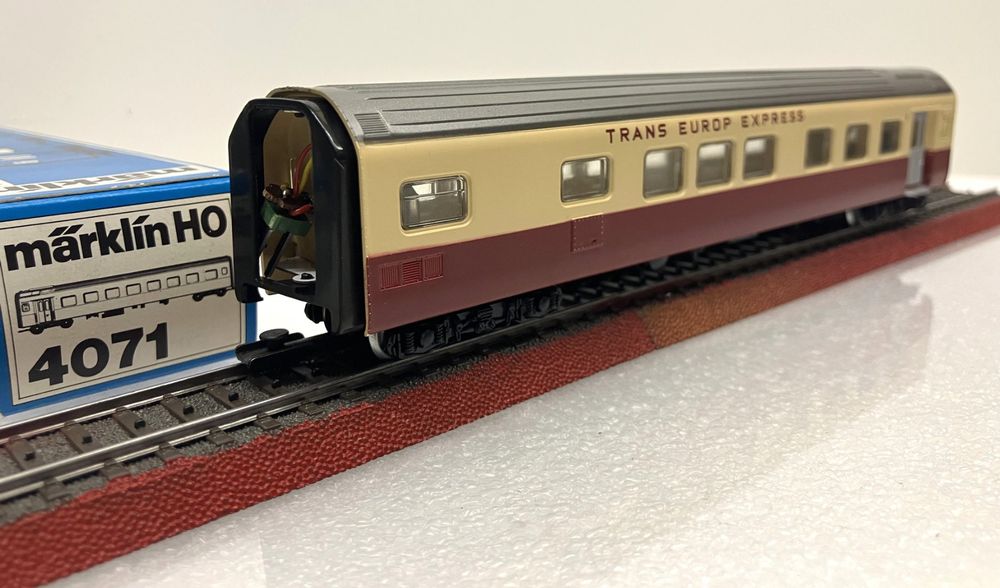 märklin 4071: Abteilwagen TEE Edelweiss - TOP NEUWERTIG (Neu (gemäss ...