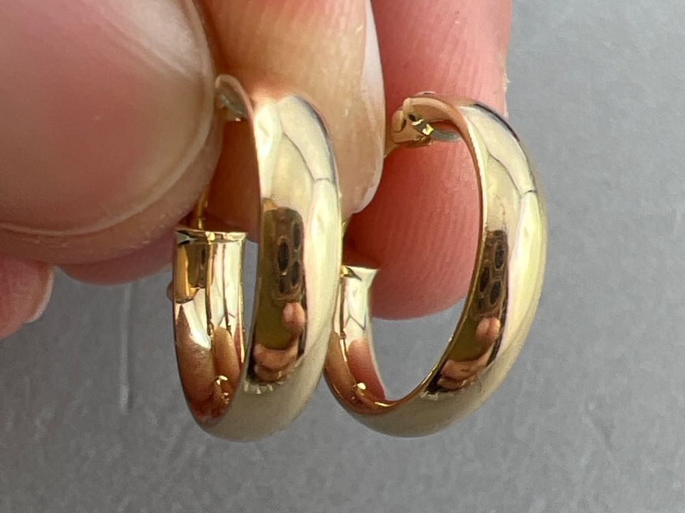 Creolen 585 Gold | Kaufen auf Ricardo