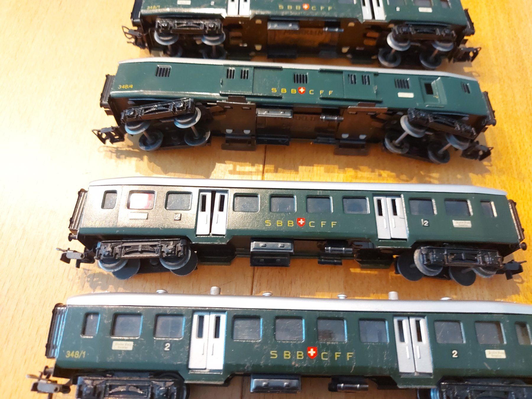 Alte Märklin Personenwagen (Gebraucht) in Hirschthal für CHF 33 – mit ...