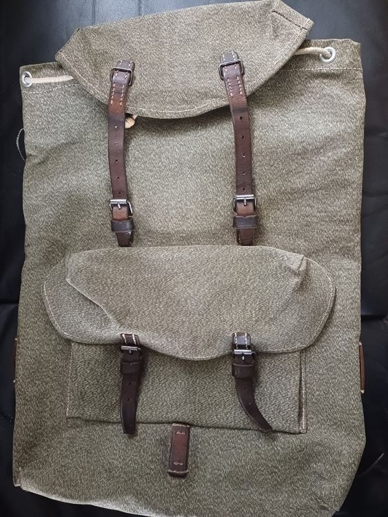 Vintage Sack Rucksack von 1954 Schweizer Armee (Gebraucht) in ...