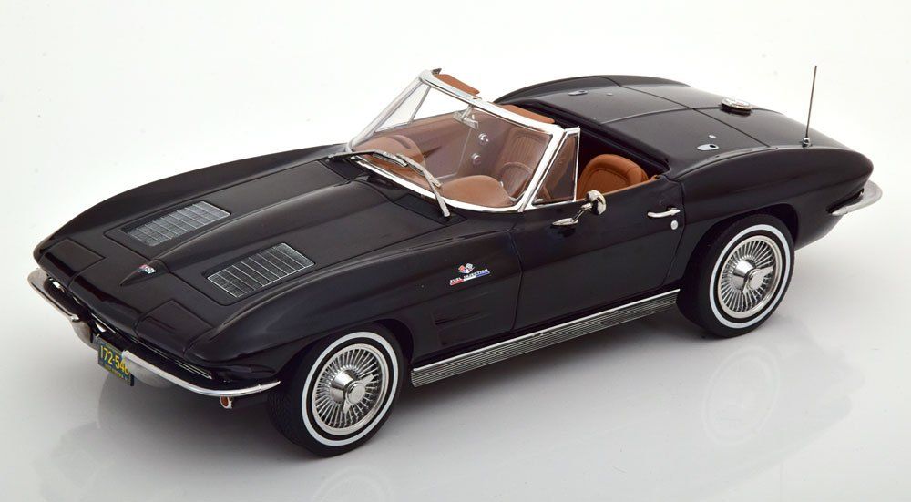Chevrolet Corvette C2 Sting Ray Cabriolet 1963-1967 schwarz | Kaufen ...