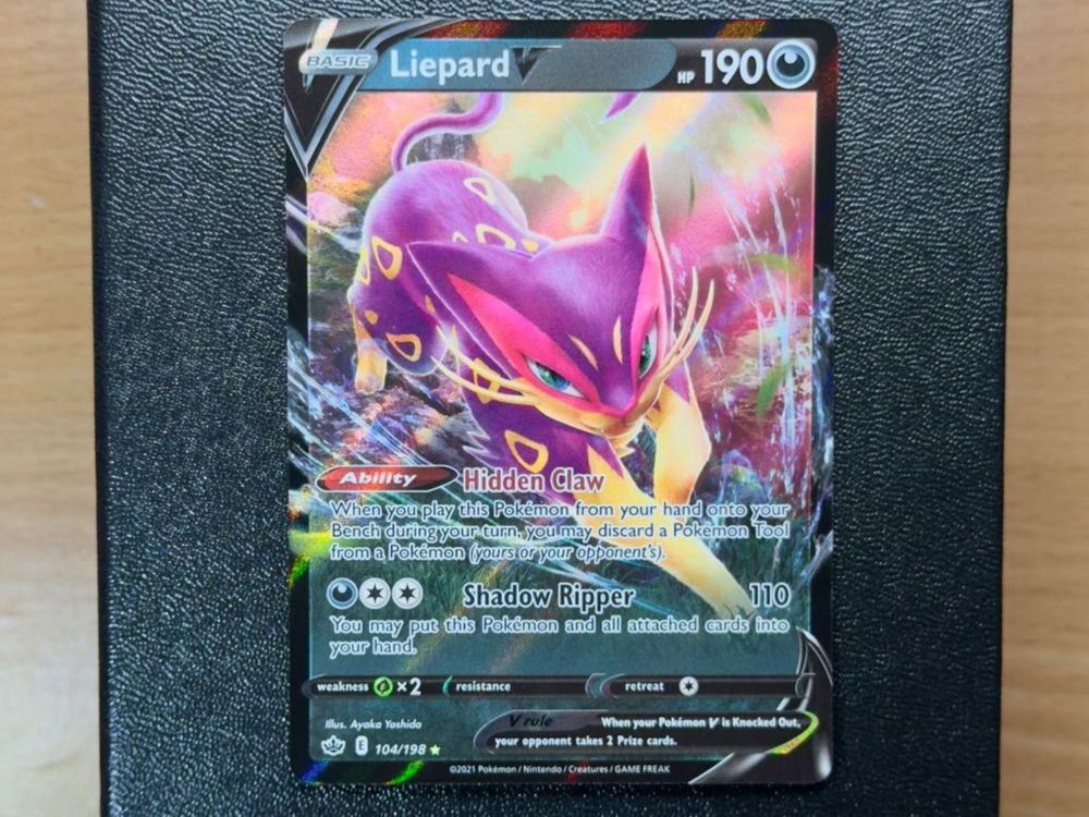 Liepard V (104/198) - Pokémon TCG - EN (Gebraucht) in Chézard-St-Martin für CHF 2 – mit ...