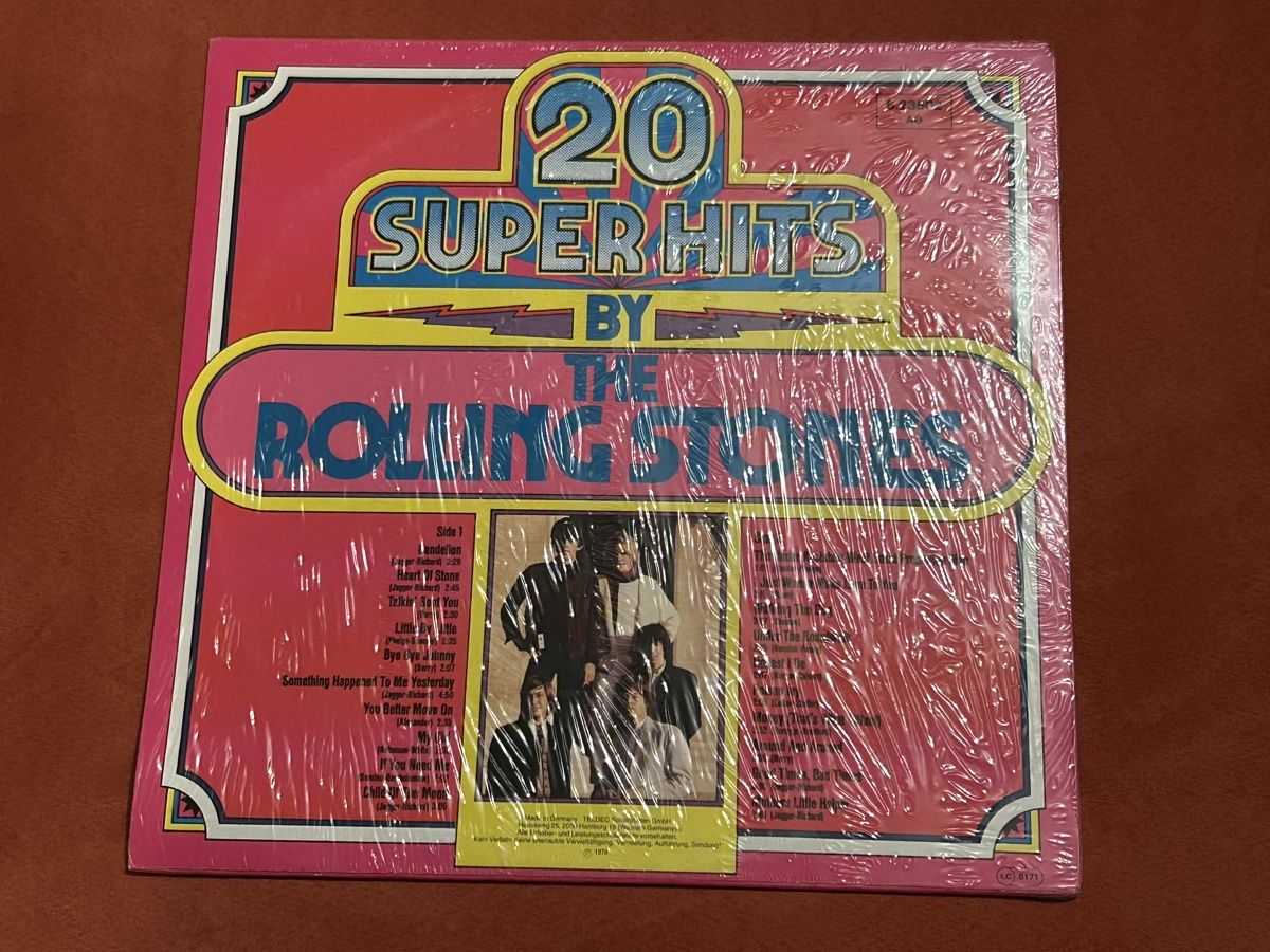 Rolling Stones 20 Super Hits Vinyl Album (Neu und originalverpackt) in ...