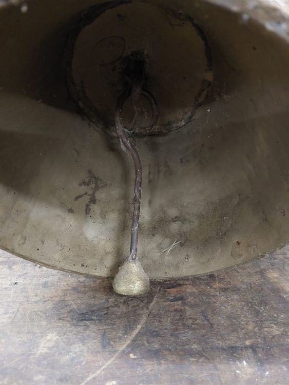 Schweizer Kuhglocke aus Messing aus dem Kanton St. Gallen (Gebraucht ...