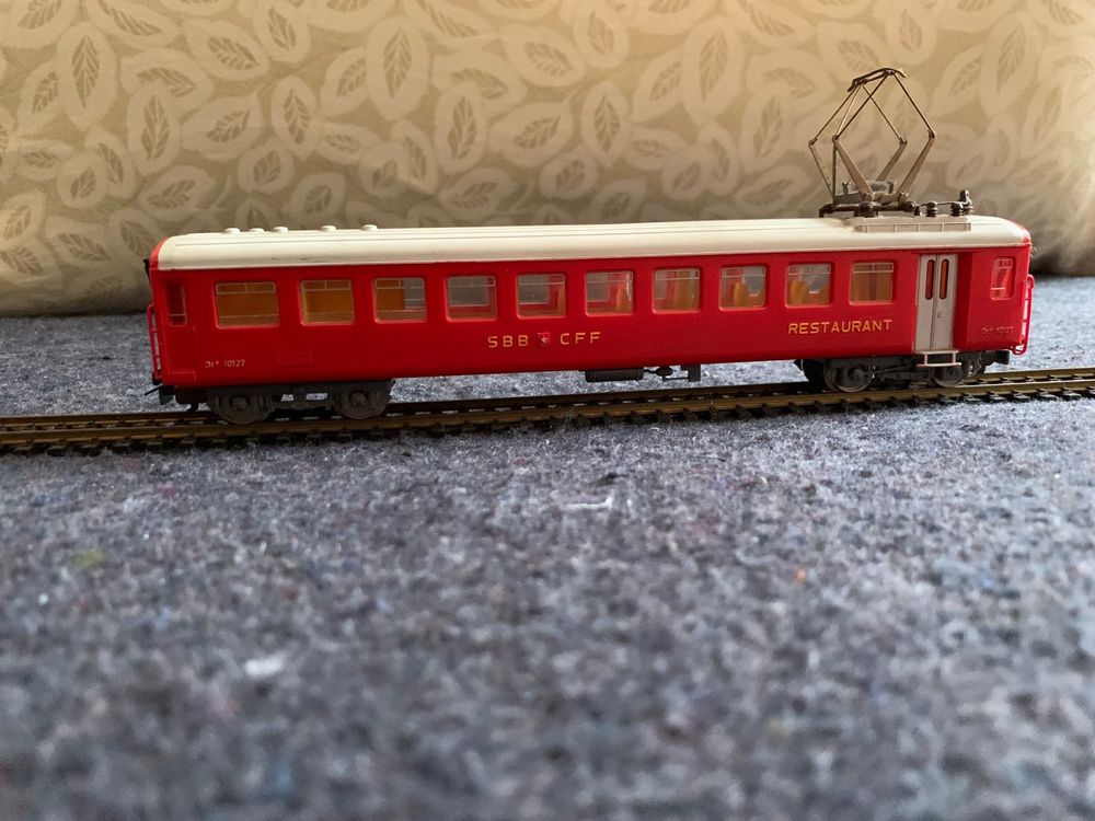 Kleinbahn H0 392 Speisewagen SBB CFF FFS, Leichtstahlwagen (Gebraucht) in Basel für CHF 12 – mit ...