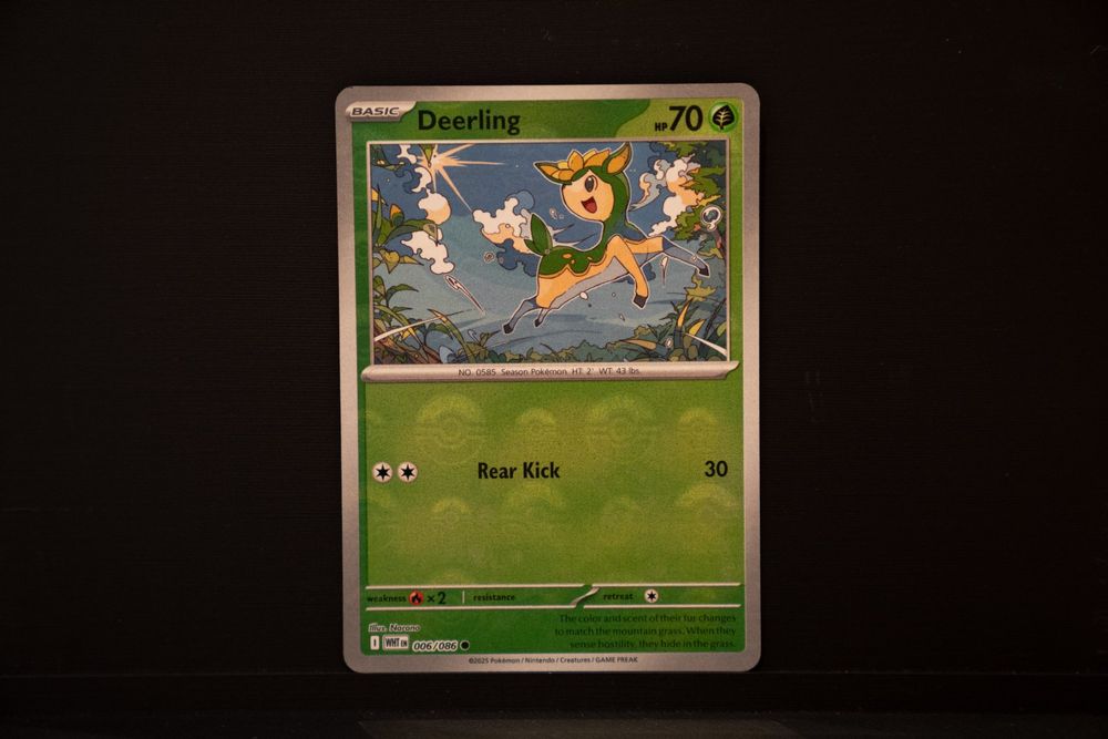 Deerling Pokeball 006/086 🇬🇧 | White Flare (Neu (gemäss Beschreibung ...