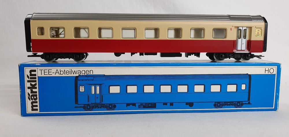 Märklin 4071 SBB TEE Abteil-Zusatzwagen für 3071 1987-90 OVP (Gebraucht ...