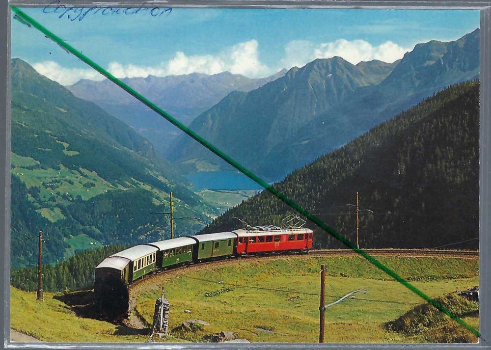 Alp Grüm. Puschlav. Bernina Bahn. Gemischter Zug. (Gebraucht) in Horw für CHF 2 – mit Lieferung ...
