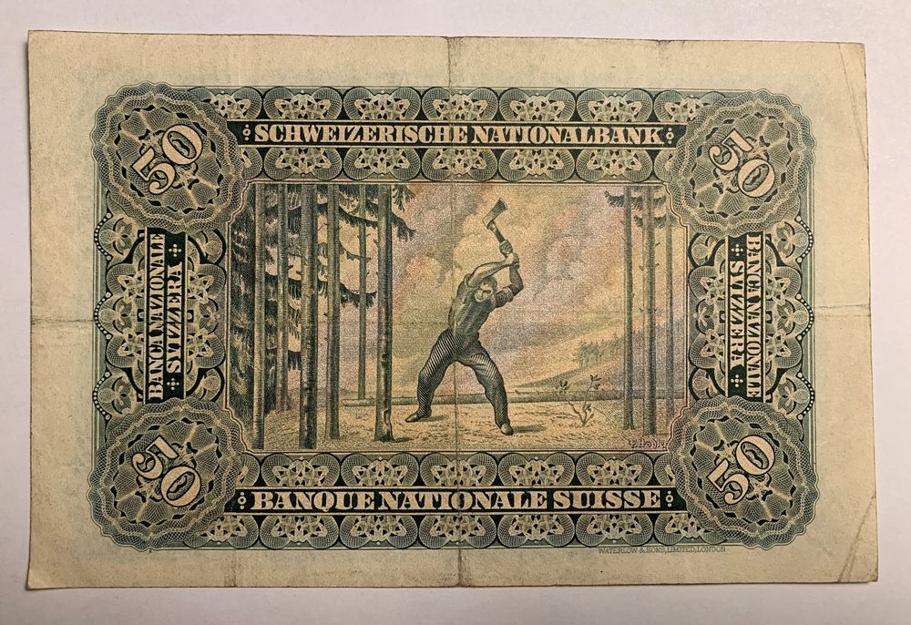 50er Note (Schweiz) 1941 | Kaufen auf Ricardo