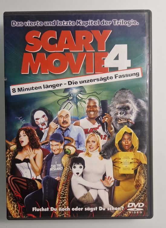 Scary Movie 4 DVD unzersägt, Movie, TV DVD Kino, Film (Gebraucht) in ...