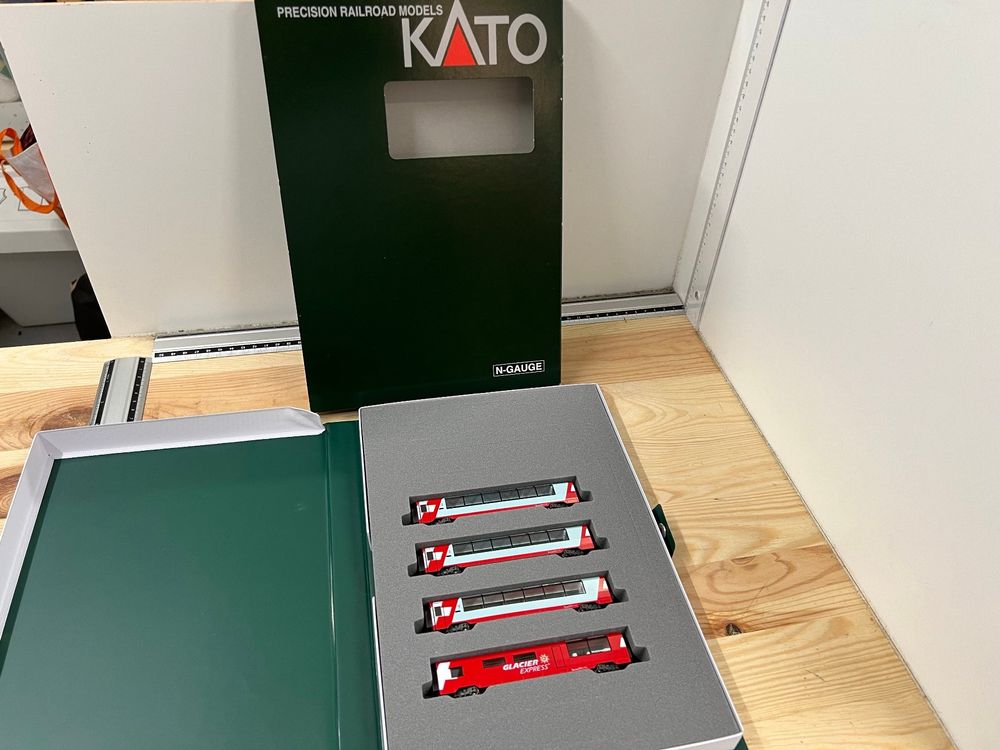 Spur N Kato 10-1146 Glacier Express Ergänzungs-Set RhB OVP | Kaufen auf Ricardo