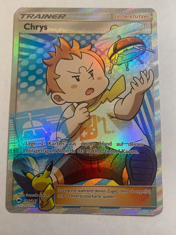 Pokemonkarte Chrys Trainer | Kaufen auf Ricardo