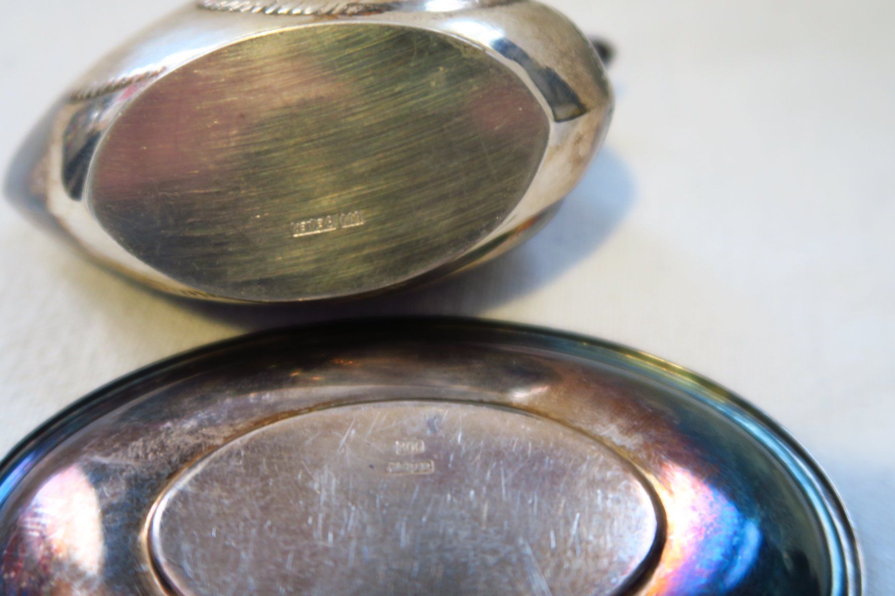 Jezler Silber salière canard / Ente / Duck 800 Siber (Gebraucht) in ...