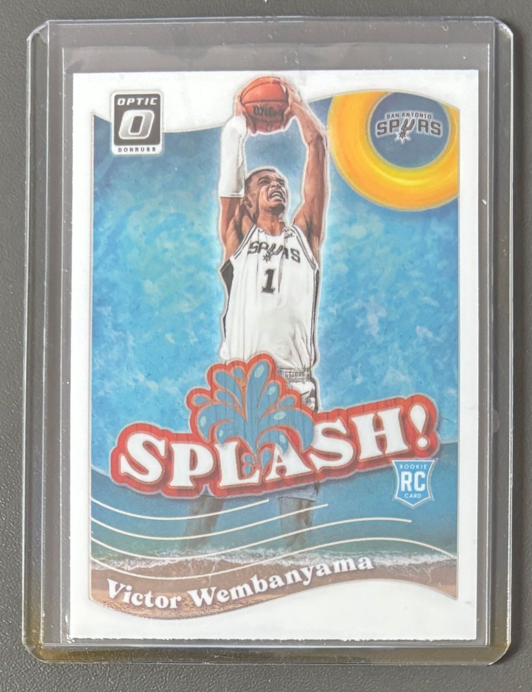 NBA Victor Wembanyama Wemby 2023 Optic Splash Rookie Card (Neu (gemäss ...