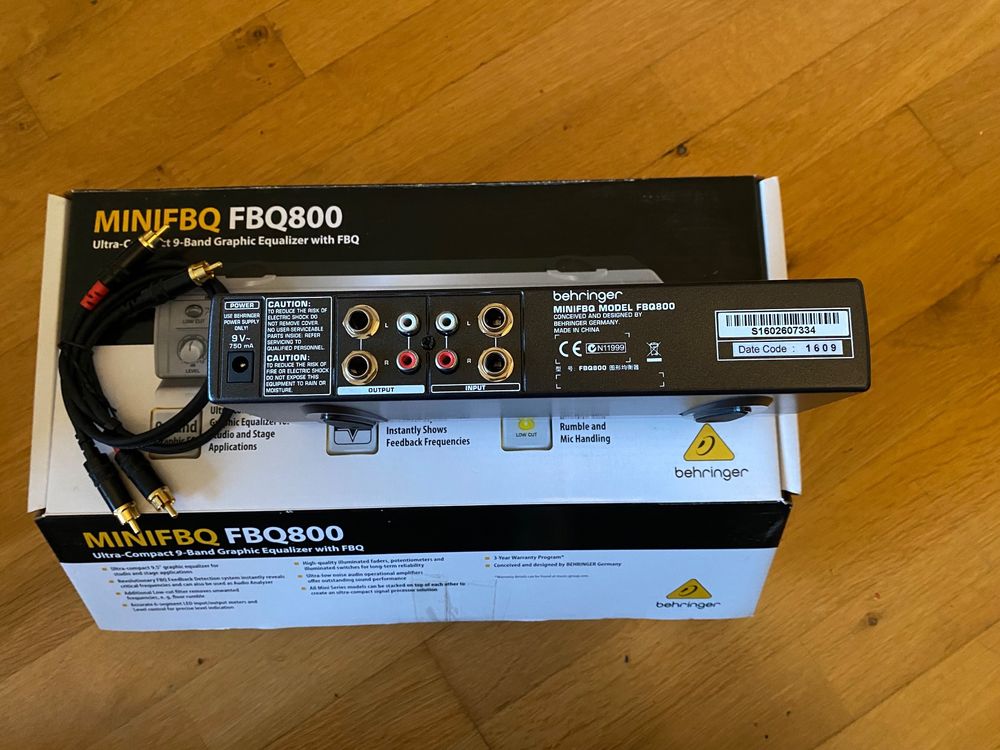 Mini Equalizer FBQ800 (24x4,5x11cm) (Gebraucht) in Winterthur für CHF ...